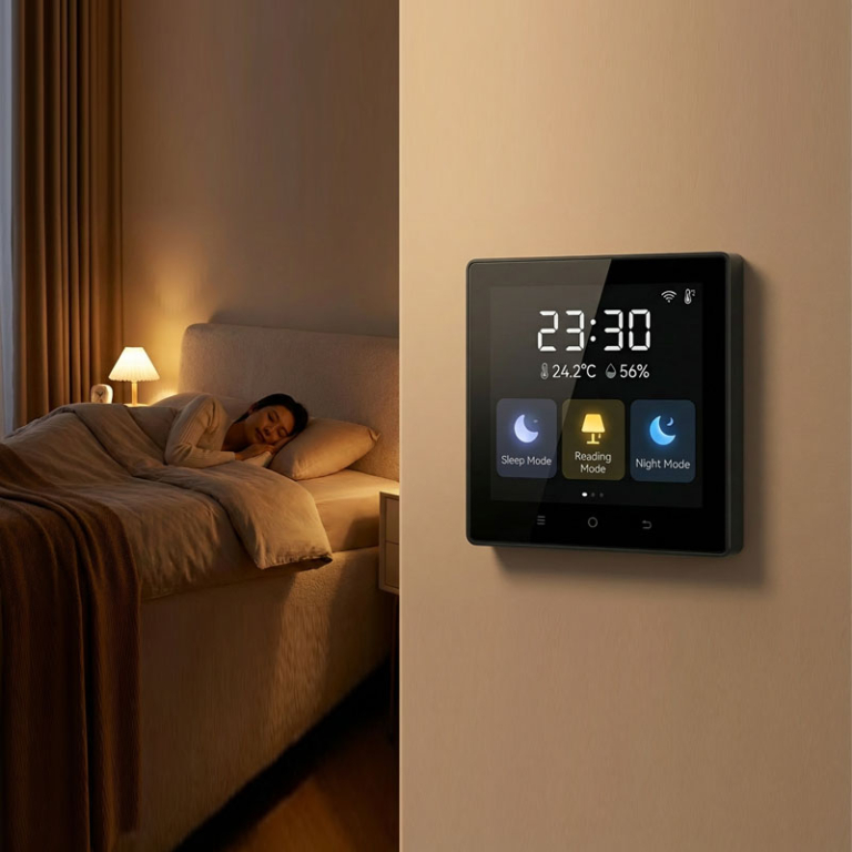 8-inch Zigbee In-wall Smart Touch Screen Control Panel - Portworld
