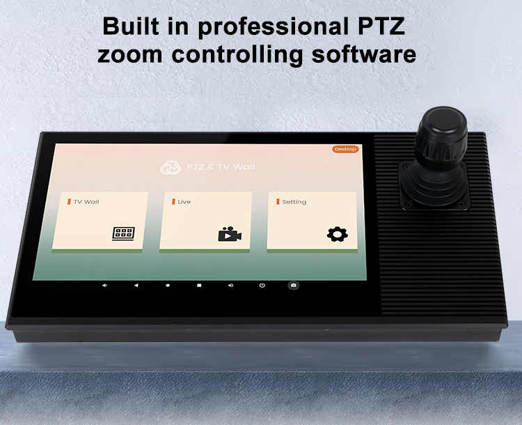 YC-PTZ10 PTZ Camera Touch Screen Controller with Joystick - Portworld ...