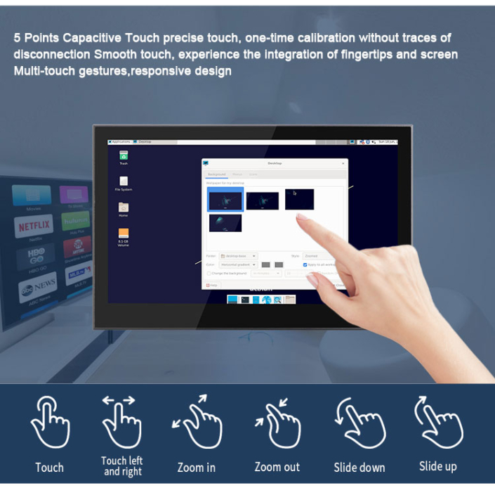 YC-SM14P 14 inch Smart Home Touch Control Panel - Portworld