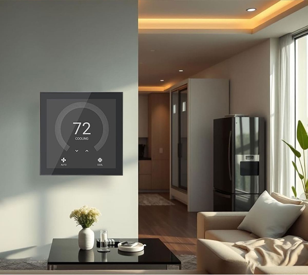 YC-L76(Black) 7.6'' Smart Touch Control Panel - Portworld