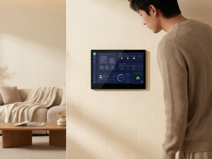 Android 11/12/13 smart home control panel with RJ45 Ethernet - Portworld