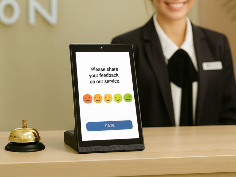 10.1 inch L-type customer-facing display for POS systems - Portworld