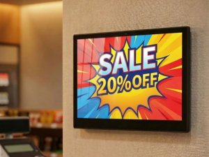 Retail Store Window Digital Signage Display Advertising - Portworld
