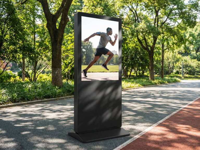 Outdoor Digital Signage High Brightness Case Study - Portworld