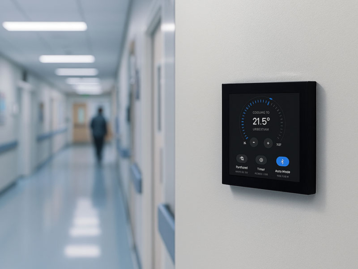 How to bridge RS485 Modbus HVAC systems to a KNX central control screen ...